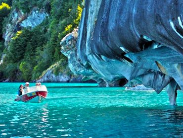 Snapshot: Marveling the Marble Caverns of Patagonia – The Gallivant Post